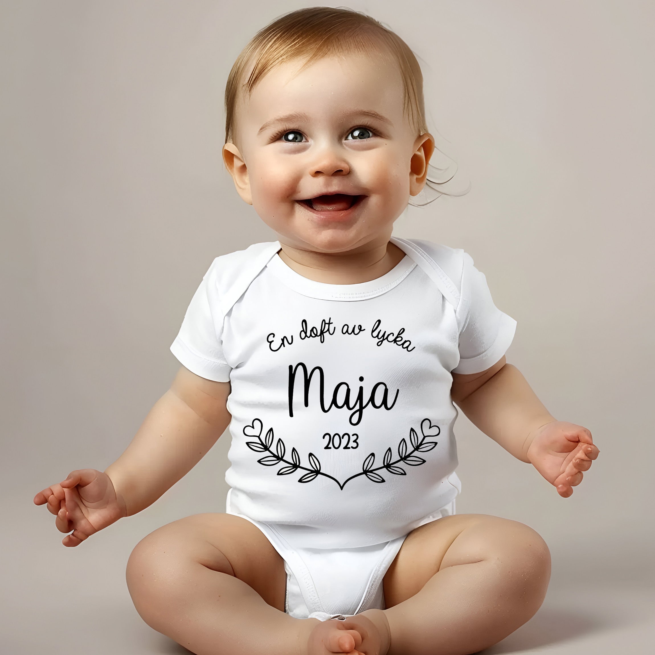 En Doft Av Lycka Baby Body Nyfödd – Blanco Design